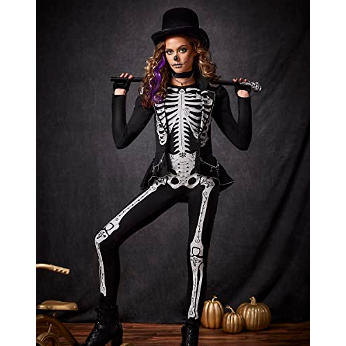 Spirit Halloween The Signature Collection Kids Skeleton Suit Costume | Kids Costumes | The Signature Collection