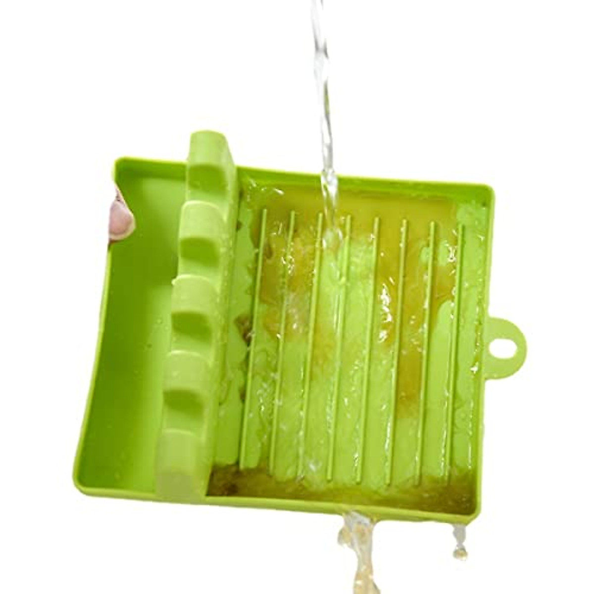 Utensil rest, spoon holder for stove top, spoon rest, Heat-Resistant for Drip Pad, plastic spoon rest for Multiple, kitchen counter tools holder, utensil holder for counter (Gray)