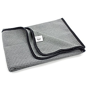 Zwipes Auto 879-2 Professional Microfiber Waffle Drying Towel, 25 in. x 36 in, 2-Pack