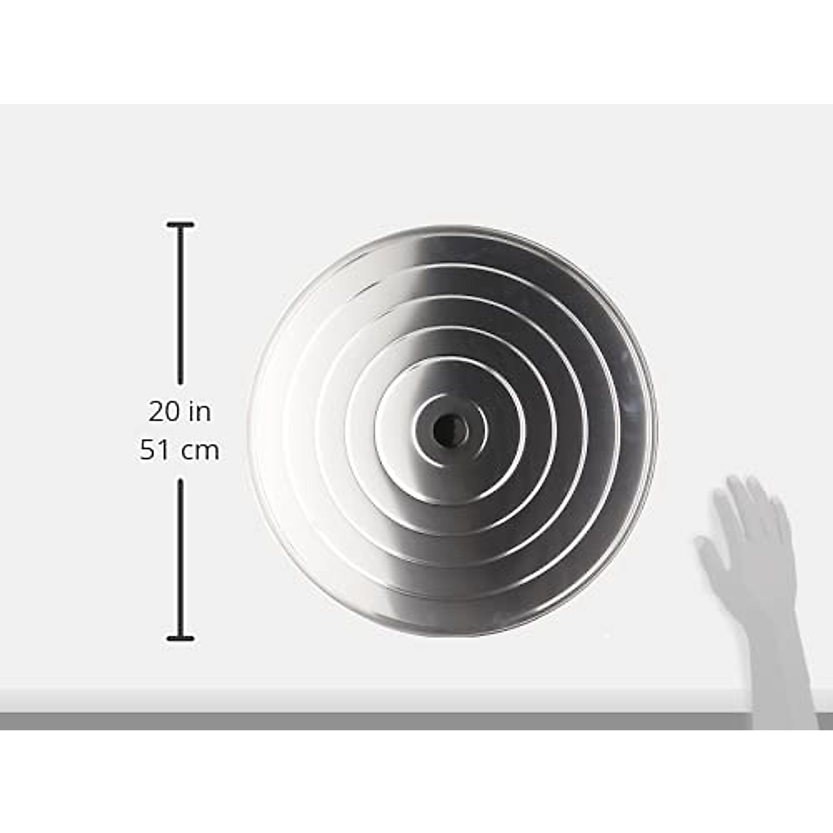 Garcima 20-Inch All-Purpose Pan Lid, 50cm