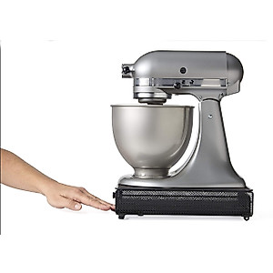 Nifty Appliance Rolling Drawer – White Open Mesh, Office or Home Kitchen Counter Organizer, Non-Slip Mat Top for Coffee Maker, Stand Mixer, Blender, Toaster