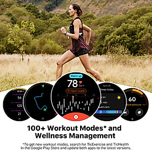 TicWatch Pro 3 Ultra GPS Smartwatch Plus TicPods ANC Wireless Earbuds Ice Bluetooth 5.0 Wear OS Smart Watch for Men Blood Oxygen IHB AFib Detection Fatigue Assessment 3-45 Days Battery NFC Mic Speaker