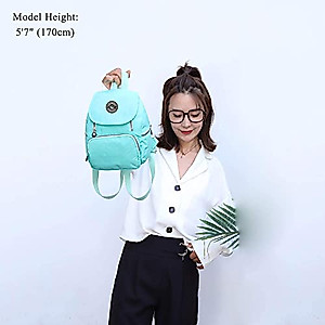 Echofun Nylon Mini Casual Waterproof Backpack Shoulderbag Rucksack Travel Bag Daypack for Girls Womens