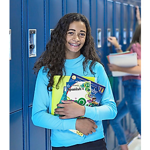 Carson Dellosa Skill Builders Spanish I Workbook—Grades 6-8 Reproducible Spanish Workbook With Spanish Vocabulary, Common Words and Phrases for Conversational Skills (80 pgs)