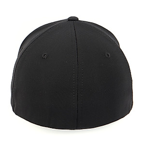 Zylioo Structured Blank Soft Baseball Cap,Non Adjustable Plain Stretch Dad Cap,High Crown Closed Back Baseball Hat