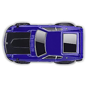 1972 Datsun 240Z Purple with Dark Gray Hood 1/64 Diecast Model Car by Muscle Machines 15547