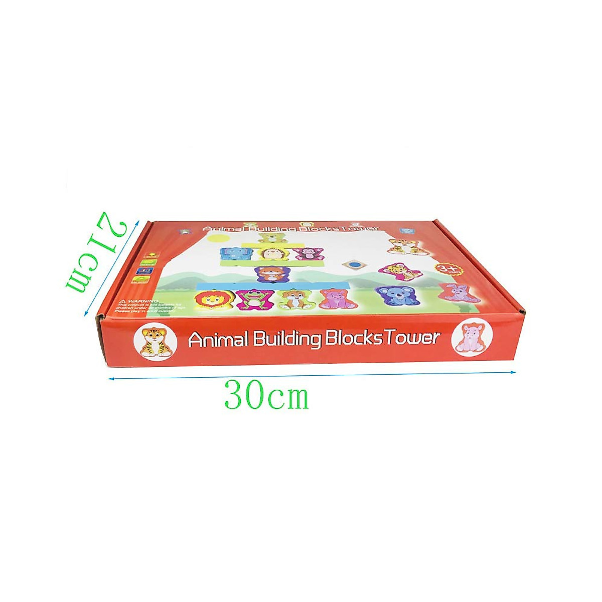 BESTING Balancing Stacking Blocks Animal Parent-Child Children's Educational Balance Wooden Stacking Acrobatic Troupe Interlock Decompression Preschool Toys Balancing Games (HJ002)