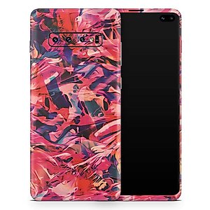 DesignSkinz Liquid Abstract Paint Remix V35 Protective Vinyl Decal Wrap Skin Cover Compatible with The Samsung Galaxy S20 (Screen Trim & Back Glass Skin)