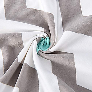 COSMOPLUS Stretchy Nursing Pillow Covers 2 Pack Nursing Pillow Slipcovers for Breastfeeding Moms,Ultra Soft Snug Fits On Infant Nursing Pillow,Clouds Whales