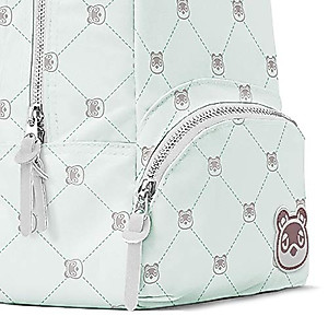 Controller Gear Animal Crossing - Small Backpack Mini Bookbag Travel Bag for Console & Accessories - Tom Nook Quilted