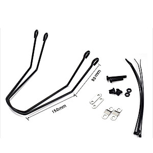 SLDMJFSZ Bike Full Bike fenders - Mud Guard 14" x 63mm (Black)- Front Rear Fenders Easy to Install for 14-inch Small Wheel Bicycles