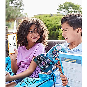 Carson Dellosa Multiplication Flash Cards for Kids Ages 8+, Times Table Flash Cards for Grade 3, Grade 4 and Grade 5, Multiplication Flash Cards with Answers