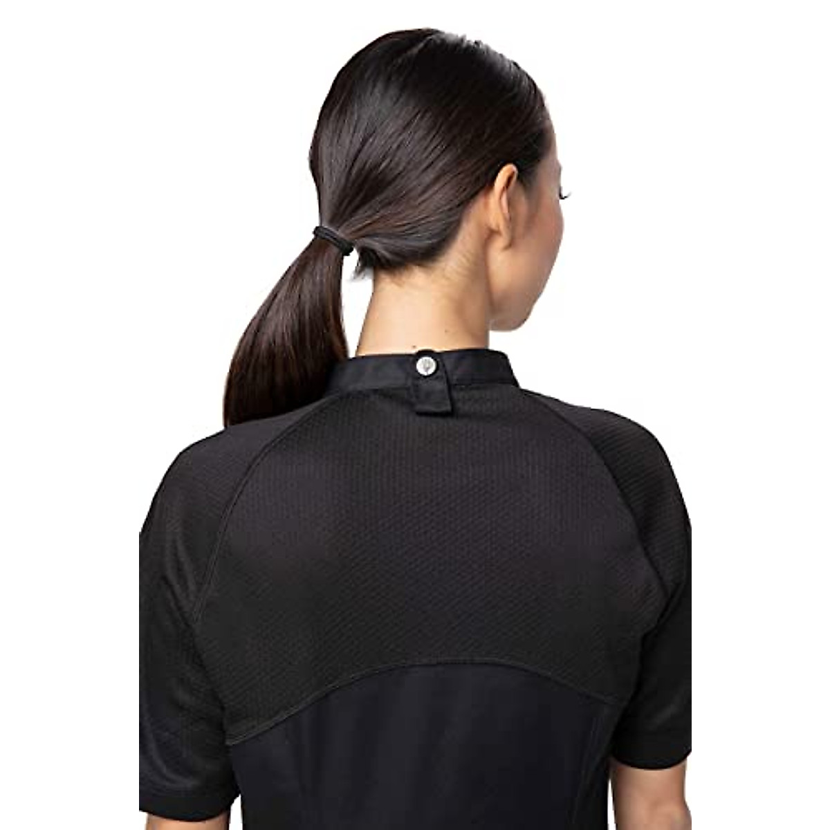 Chef Works Women's Varkala Chef Coat, Black, Large