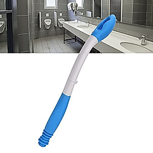 Toilet Aid Wiper, Toilet Tissue Aids Long Handle Reach Comfort Bottom Wiper Self Assist Bathroom Bottom Butt Wipe Helper Wand Comfort Wipe Tool for Pregnant After Surgery Seniors Arm Handicap
