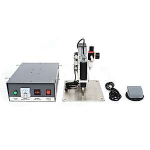 TBVECHI Semi-Auto Ultrasonic Spot Welder Face Mask Welder Pneumatic Welding Machine 110V