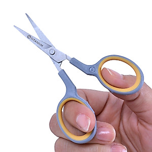 Westcott 4" Sewing Titanium-Bonded Embroidery Scissors, Curved (13865)