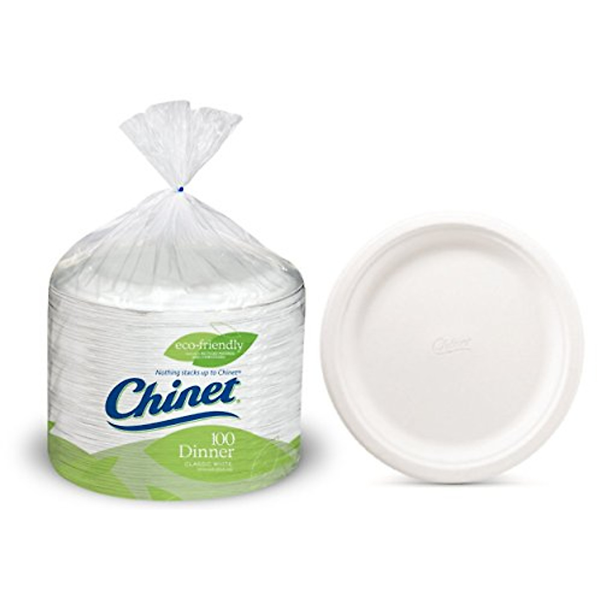 Chinet 10 3/8 Dinner Plate 100-count Box