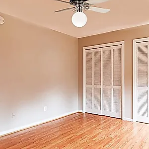 DYSMIO Lighting 6 inches in diameter - 3-1/4-Inch Handblown Gloss White Glass Globe