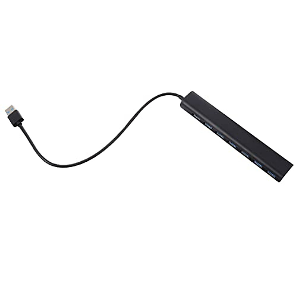 2sets Computer Portable Type- c Multi- Port Black Computers- in- for Converter Accessories Holder Data with Transfer Dock USB Adapter Laptops Cable Expansion Dongle. Tablets Hub in