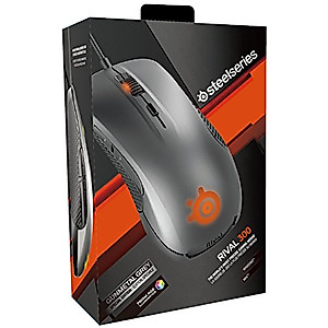 SteelSeries Rival 300, Optical Gaming Mouse - Gunmetal Grey