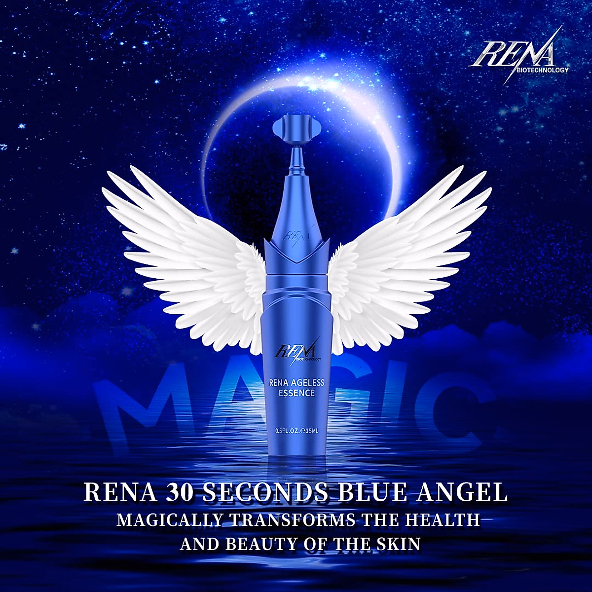 Rena Ageless Essence - Anti-Aging, 15ml (0.5 fl oz) x 5 units set