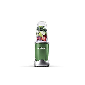 NutriBullet NB9-1301G Pro 13 Pcs Clover Green, 900W & Flip Top To-Go Lid (set of 2)
