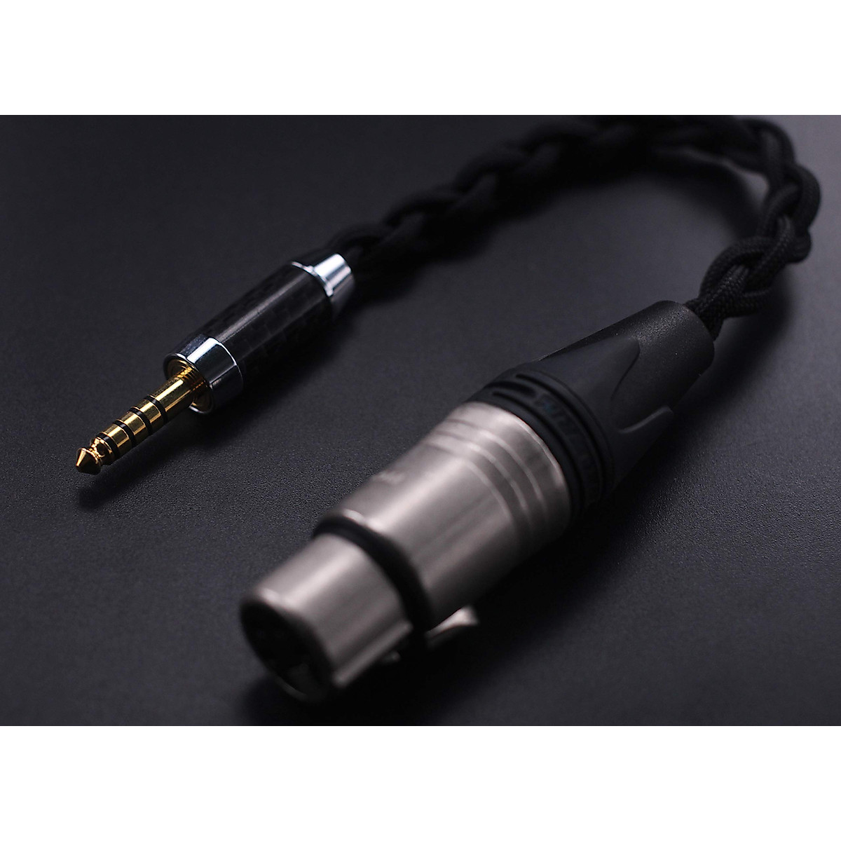 KK Cable TA-KA 4.4MM Male to 4-pin XLR Female Headphone Balanced Cable, Audio Upgrade Cable. TA-KA