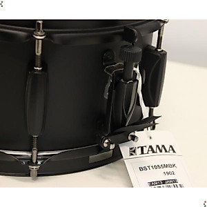 Tama Steel Snare Drum - 5.5 Inches X 10 Inches - Black Black