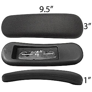 Replacement Office Chair Armrest Arm Pads - Set of 2 - S1697-1