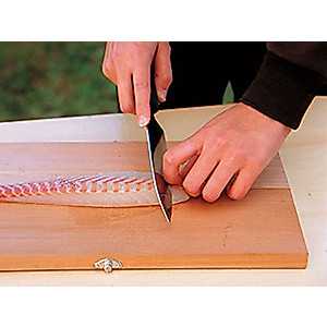 Snow Peak Field Kitchen Santoku Knife - Durable & Light Kitchen Utensil - Steel & Rubber - 9.3 oz