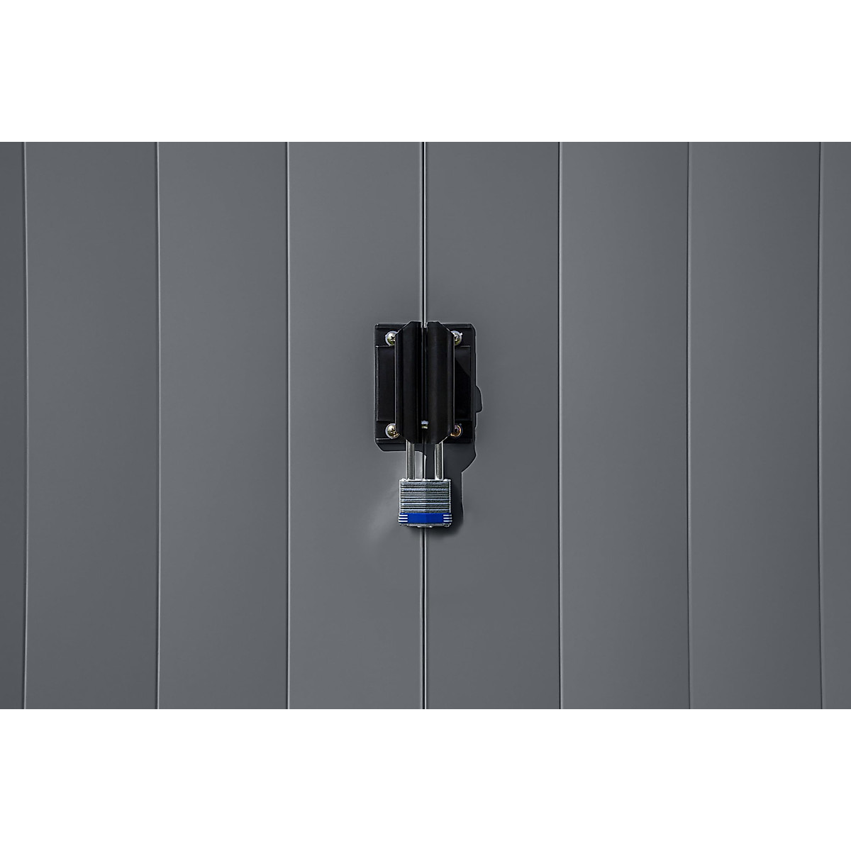 Arrow Classic Steel Storage Shed, 10x14, Charcoal