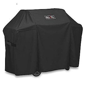 MissGrill 7130 Grill Cover Fits Weber Genesis II 3 Burner Grill and Genesis 300 Series Grills (Compared to 7130),58 x 44.5-Inch Heavy Duty Waterproof & Weather Resistant Outdoor Barbeque Grill Cover
