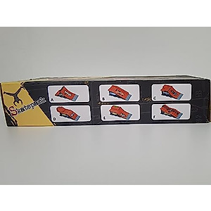 Mini Finger Toy Skateboard Park Ramp Kit, MOMSIV Fingerboard Half Pipe Ultimate Parks Training Props Accessories for Kids Adult (Style D)