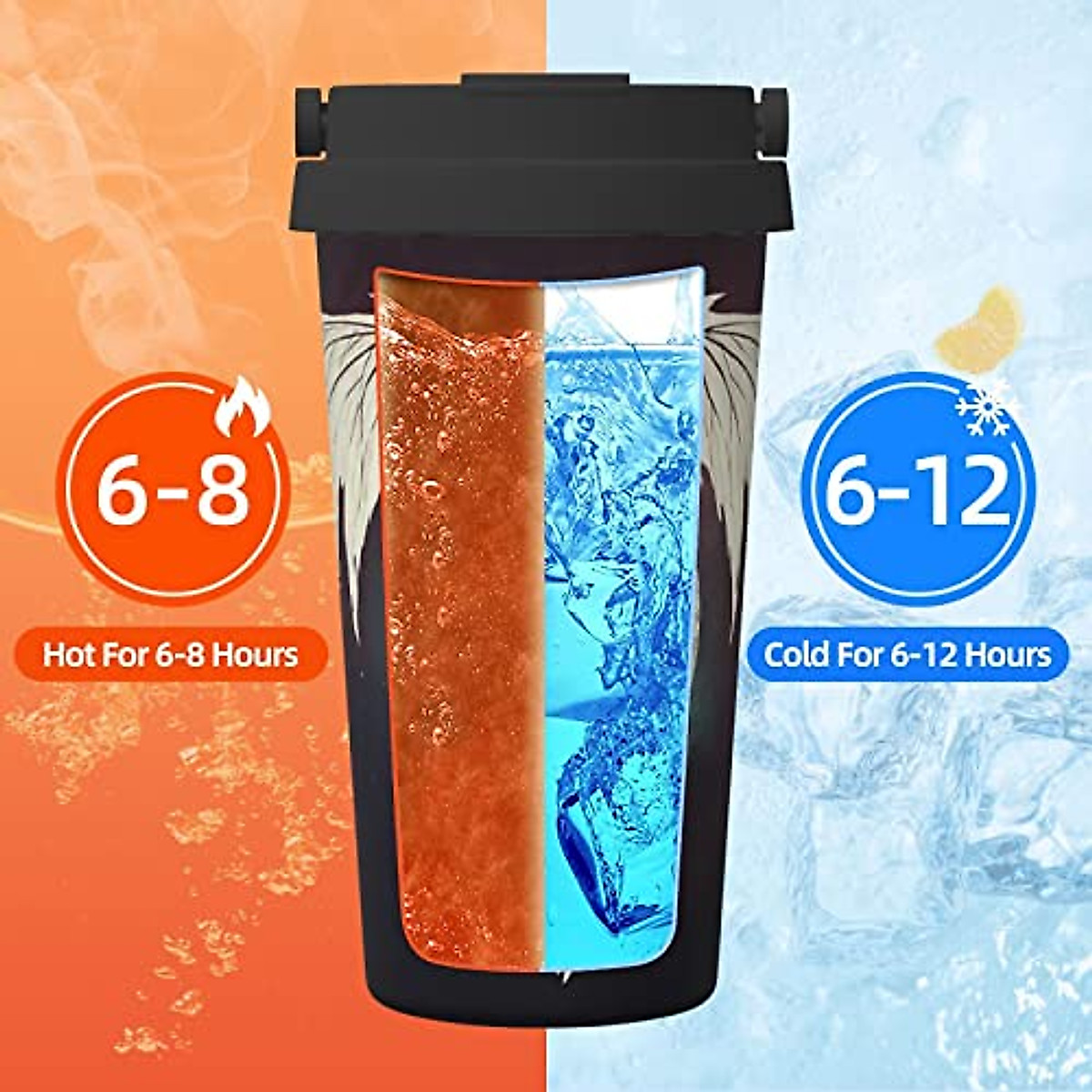 Jrktuwdg De-stiny 2 Coffee Cup Beverage Travel Cup Vacuum Insulated Tumbler Thermos Mug Double Wall Tumbler Cup For Office Home