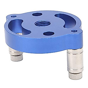 Drill Guide, Self Centering Dowel Jig Kit, Dowel Drill Guide, Aluminum Alloy 3 Hole Drill Bit Guide Jig Positioning Locator, Hole, Jig Accessories