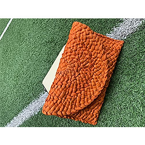 FASHLOVE Women Straw Shoulder Bag Straw Clutch Casual Beach Straw Handmade Bag Envelope Purse Wallet …