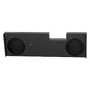 Q Power QBGMC1220144DR Dual 12" Subwoofer Enclosure Box for 2014-2016 Chevy Silverado and GMC Sierra Crew Cab Trucks