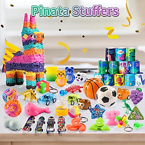Yutin 120PCS Party Favor for Kids Treasure Prizes box Toys, Goodie Bags Stuffers for Classroom Rewards, Small Fidget Bulk Pinata Toy Fillers, Birthday Gift Little Toy Prize Boy 3-5 4-8-12