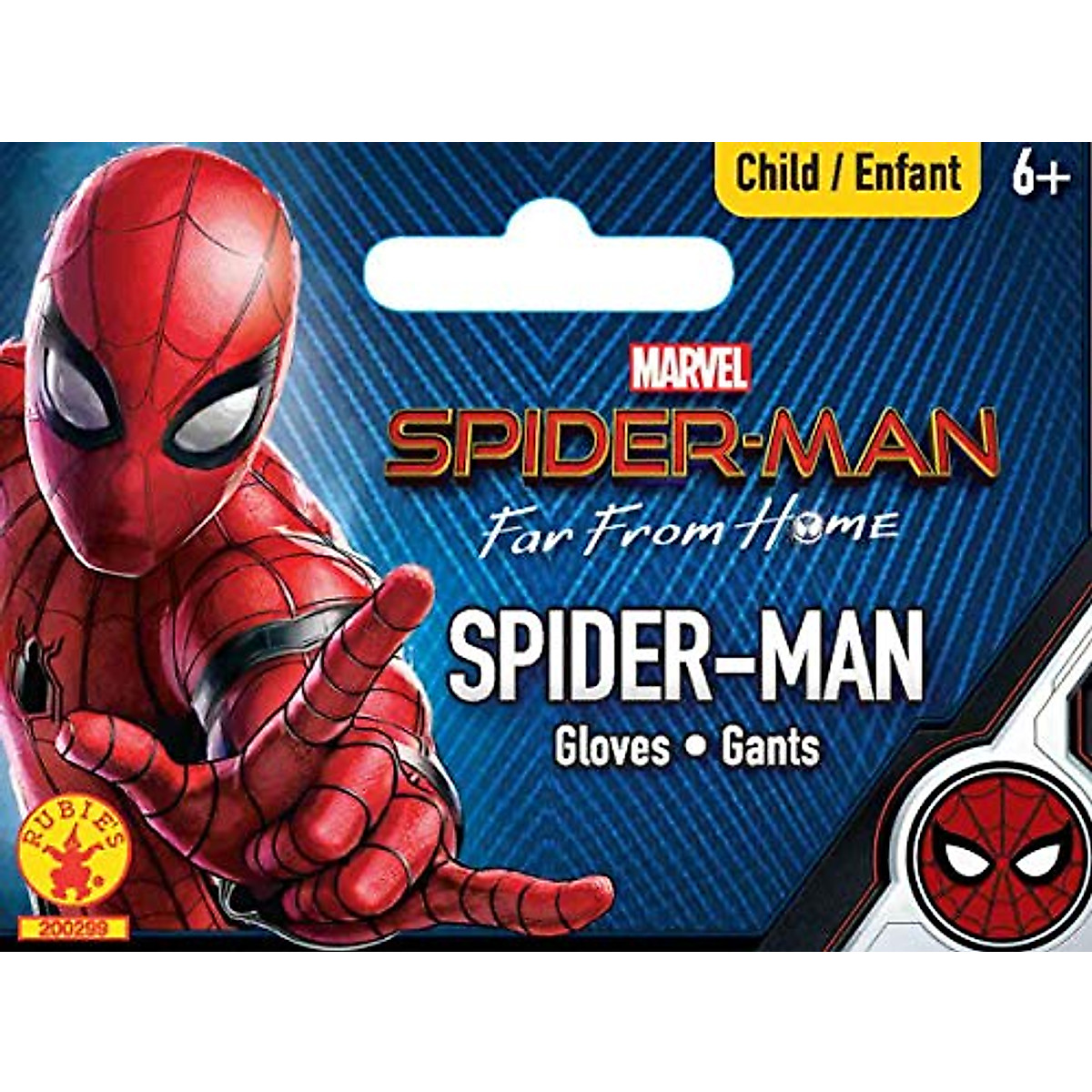 Rubie's Marvel Spider-Man Far from Home Child's Spider-Man Costume Gloves