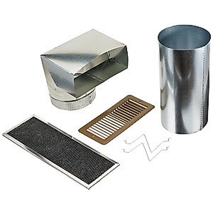 Broan 356NDK Non-Duct Recirculation Kit for PM250 Power Pack Range Hood Insert, Ductless Filtration Kit