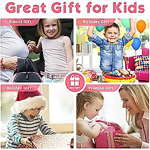 goopow Kids Selfie Camera, Christmas Birthday Gifts for Boys Girls Age 3-9, HD Digital Video Cameras for Toddler Children Toy for 3 4 5 6 7 8 Year Old Boy with 32GB SD Card