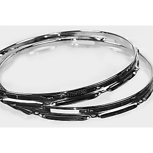 DW DWSMCH14CR2 Pair of Chrome 14/10 Truehoops Bands