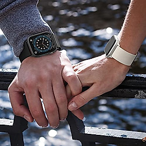 CTYBB 4 Pack Stretchy Nylon Solo Loop Bands Compatible with Apple Watch 40mm 38mm 44mm 49mm 45mm 42mm 41mm, Adjustable Braided Elastic Sport Straps Womens Men Wristbands for iWatch Series 9 8 7 6 5 4 3 2 1 SE Ultra