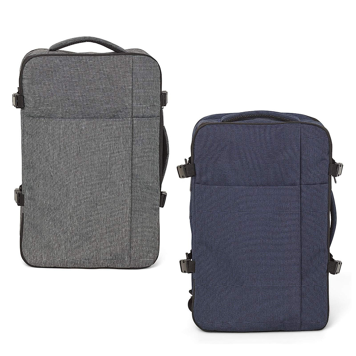 Xelfly Laptop Travel Backpack - Expandable Carry-On Fits 17” Laptop (Charcoal)