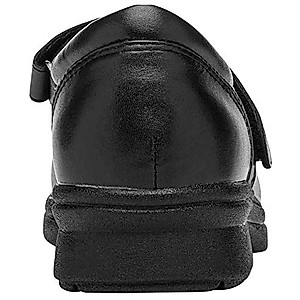 Propét Women's Mary Jane Walker,Black Smooth,7.5 W
