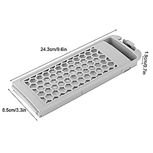 BORDSTRACT Plastic Trap for Washing Machine, Laundry Filter Box Replacement compitable with DC62‑00018A DC97‑16513A Laundry Drain System