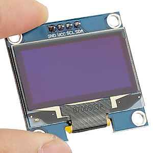 Omabeta 1pc 1.3 inch OLED Display Module 128X64 OLED LCD Display Screen with SSD1306 Driver for Raspberry Pi and Microcontroller