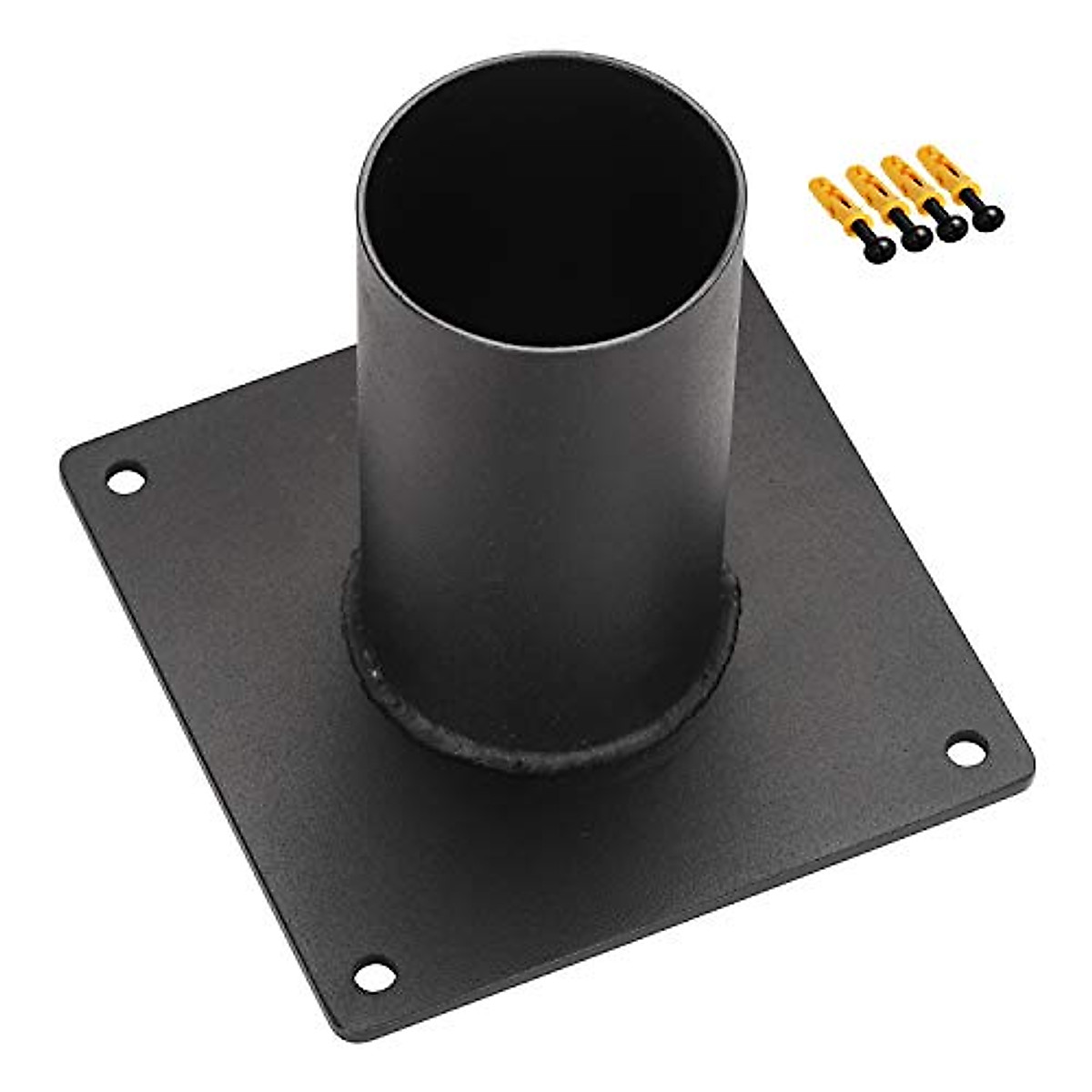 fqpvo Straight Arm Wall Mount Bracket for Slip Fit Lights (2 3/8inch), Slip Fitter Tenon Adaptor