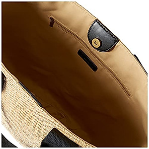 The Drop Women's Tracy Large Canvas Tote, Black, One Size