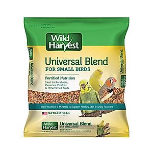 Wild Harvest Bird Seed Collection: Daily Blends and Advanced Nutrition for Parakeet, Canaries, Finches, Cockatiel, Parrots and More.